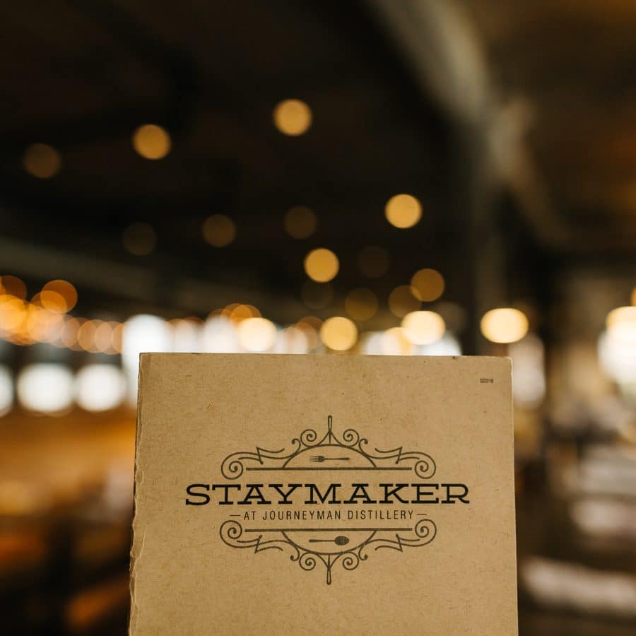 Staymaker Distillery Restaurant - Journeyman Distillery