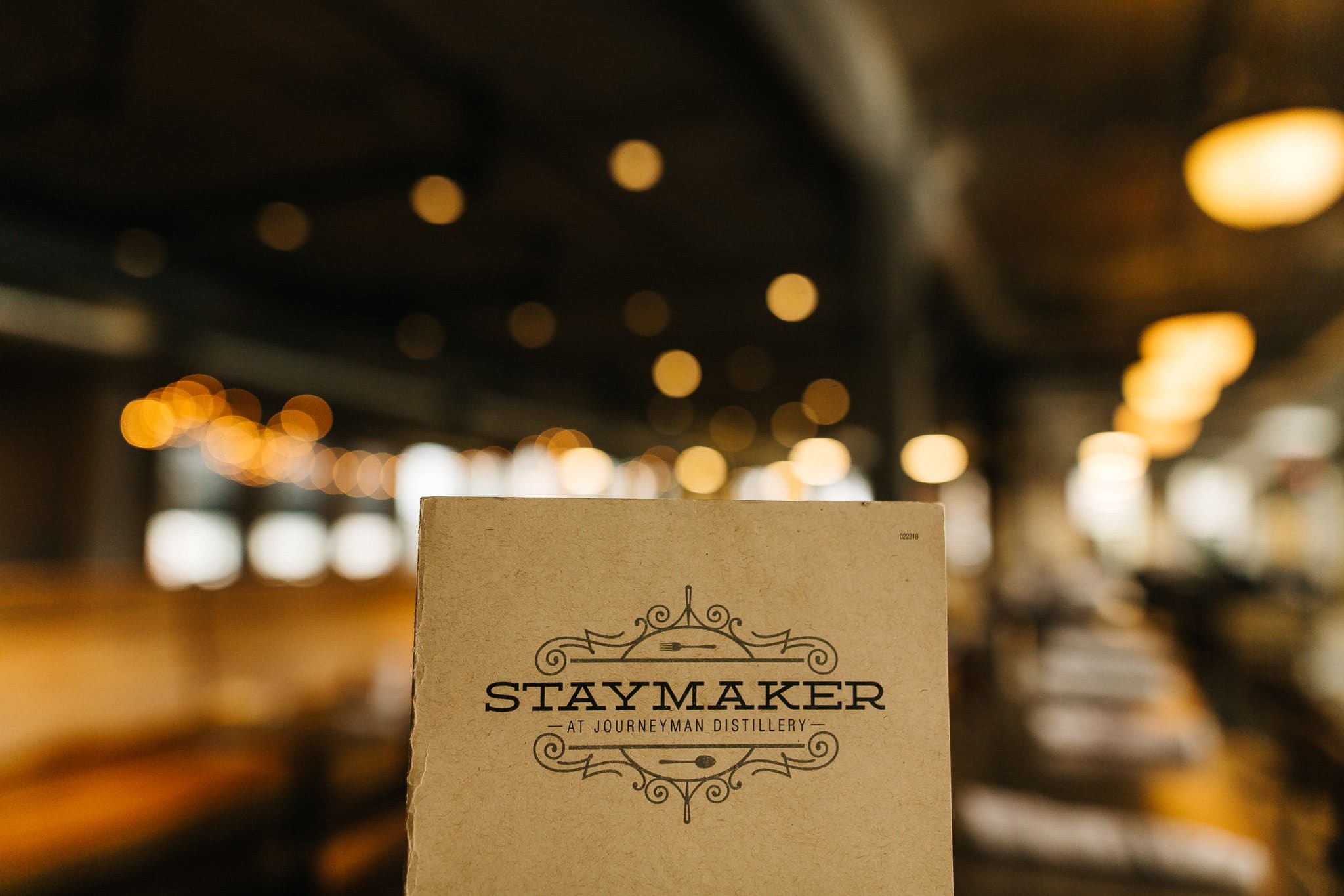 Staymaker Distillery Restaurant - Journeyman Distillery
