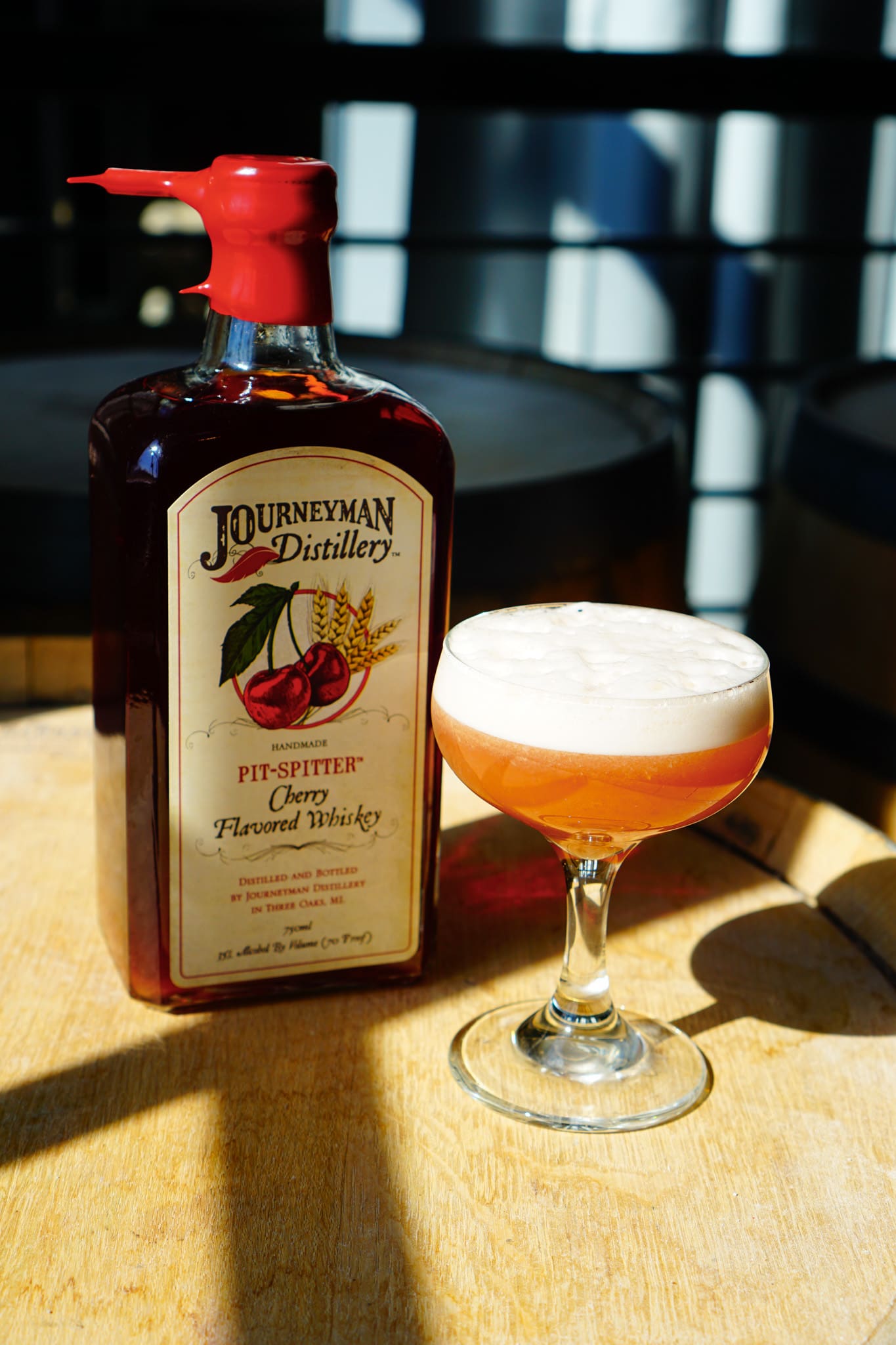 Michigan Sour | Rye Whiskey Cocktails | Journeyman Distillery