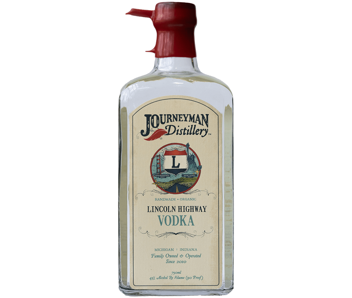 Lincoln Highway Vodka - Journeyman Distillery